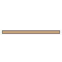 Ceramic Texturing Sticks 300 grit, Light Brown