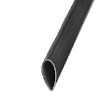 Brass Small Streamline Shaped Tube 12" length