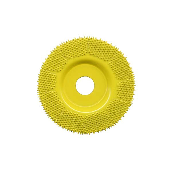 Saburrtooth 2" Flat Grooving Wheel, FINE, 3/8" Bore